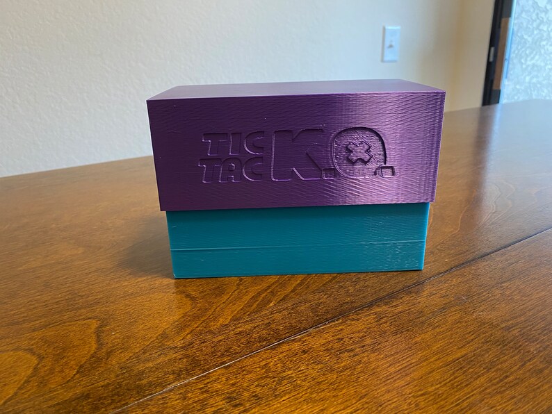 Tic Tac KO Box - Etsy