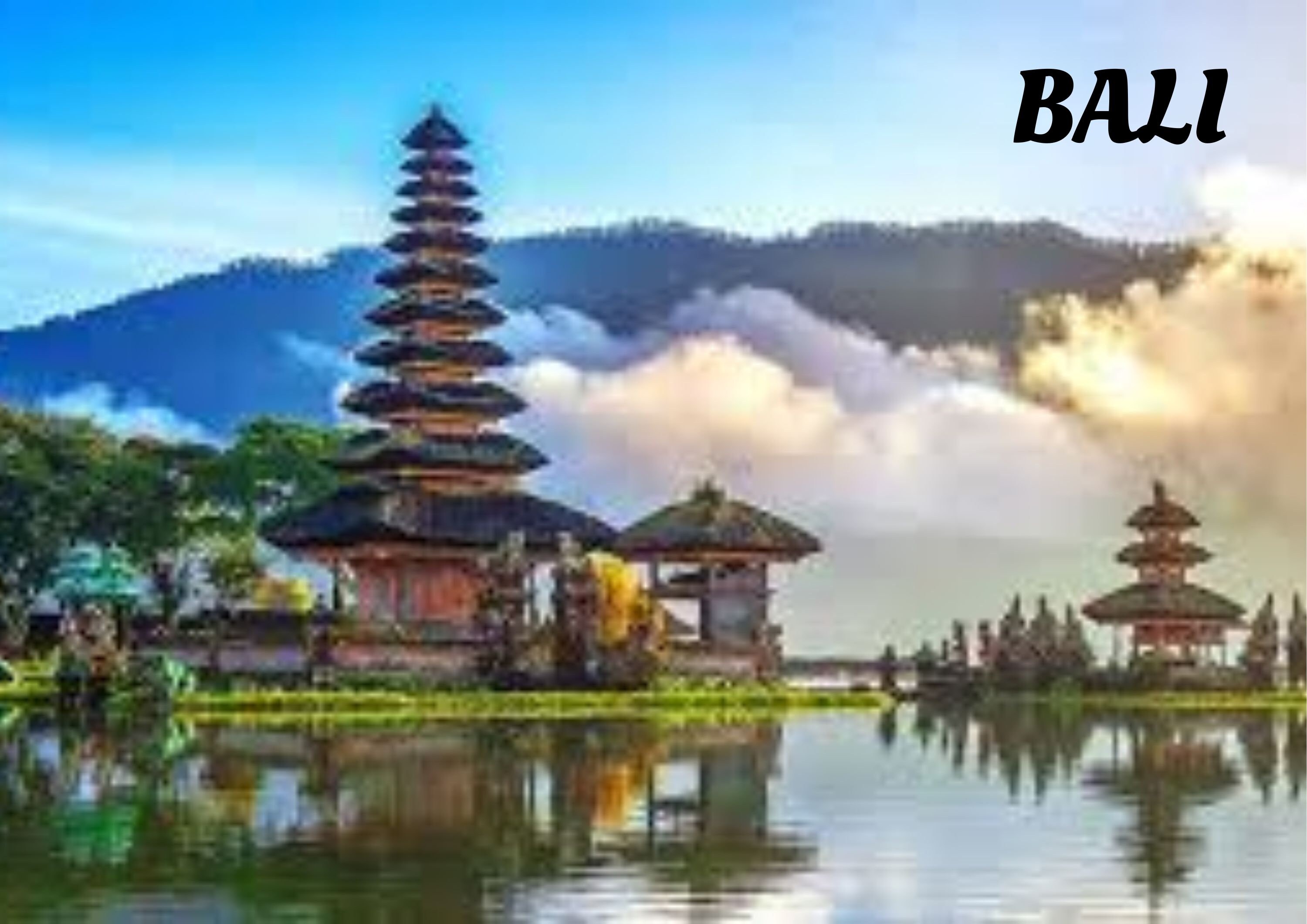 Bali Digital Art | Bali Printable Wall Art. Bali Indonesia Wall Art ...