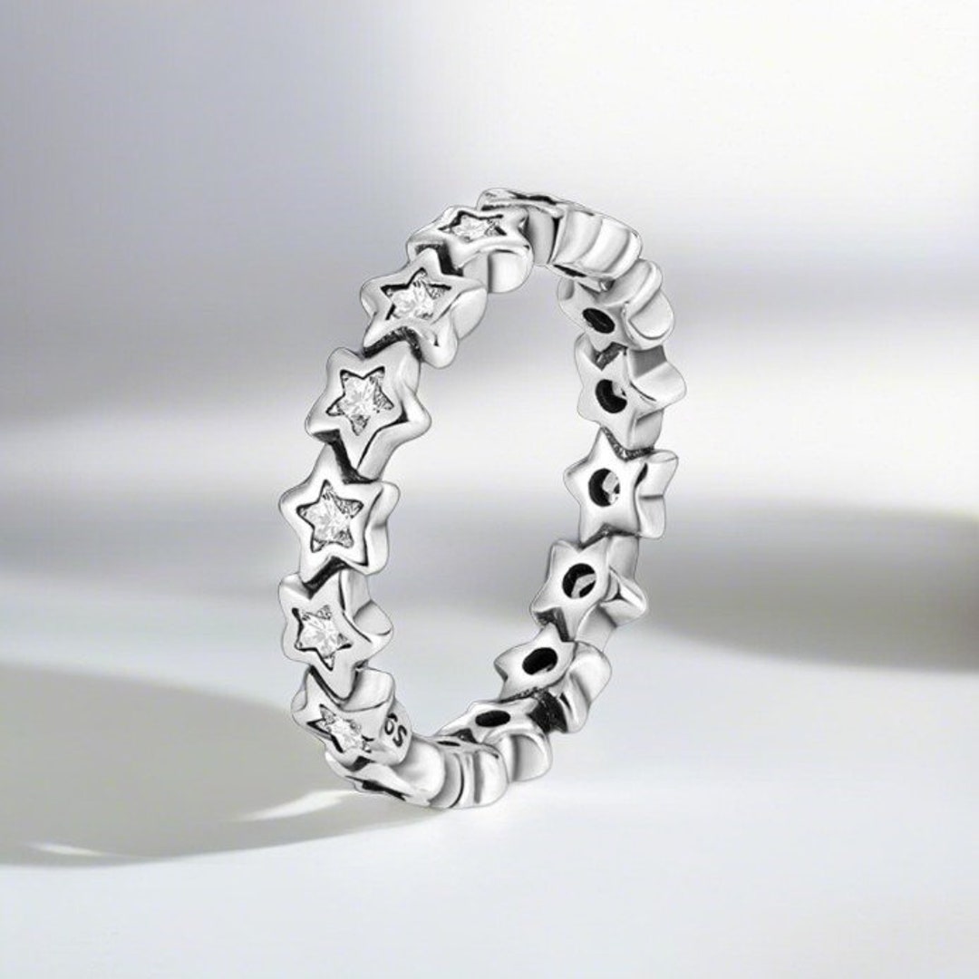 Pandora S925 Starshine Cz Ring Original Gift Box Jewelry - Etsy