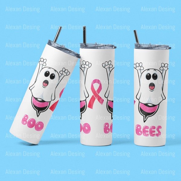 Breast Cancer Bee Tumbler - Etsy
