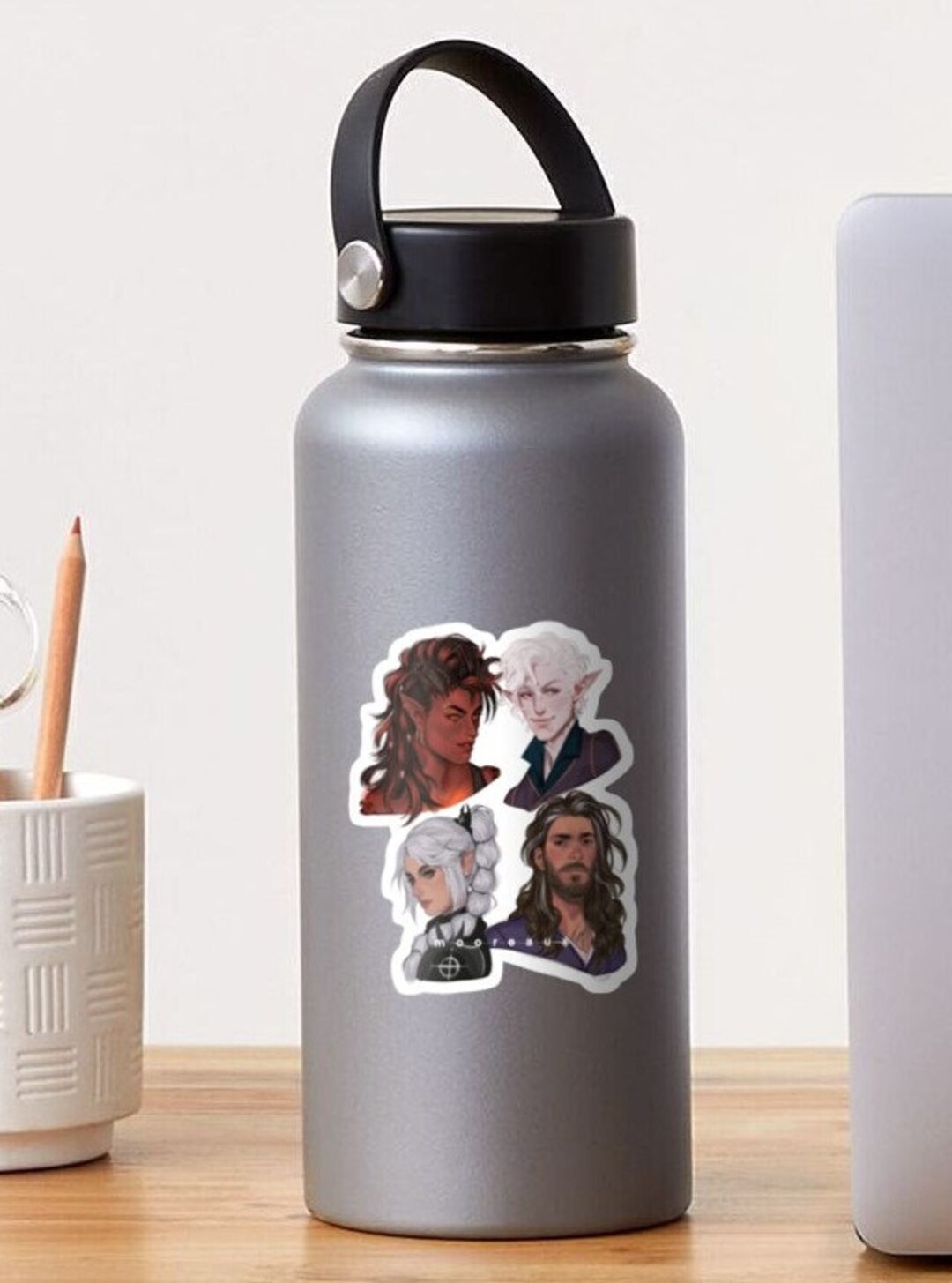 Baldur's Gate Sticker Baldur's Gate 3 Astarion - Etsy Australia