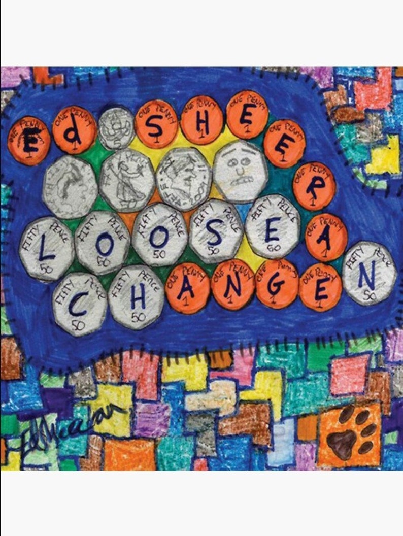 ED SHEERAN Sticker the Mathematic Tour 2023 Sticker Pop - Etsy