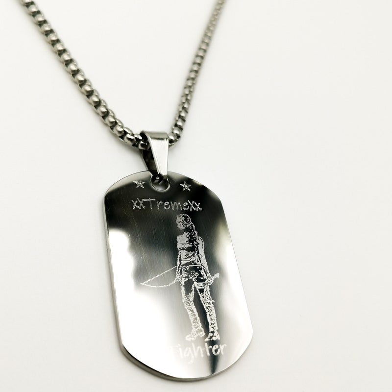 Lara Croft Necklace - Etsy