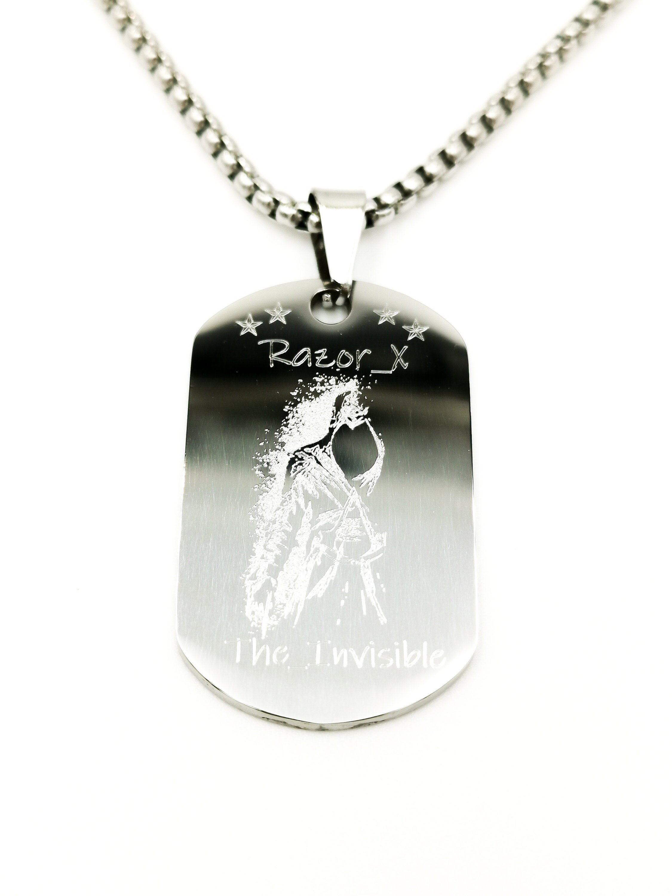 Gamer Necklace/keychain Videogame Hero Engraving Special Military Dog ...