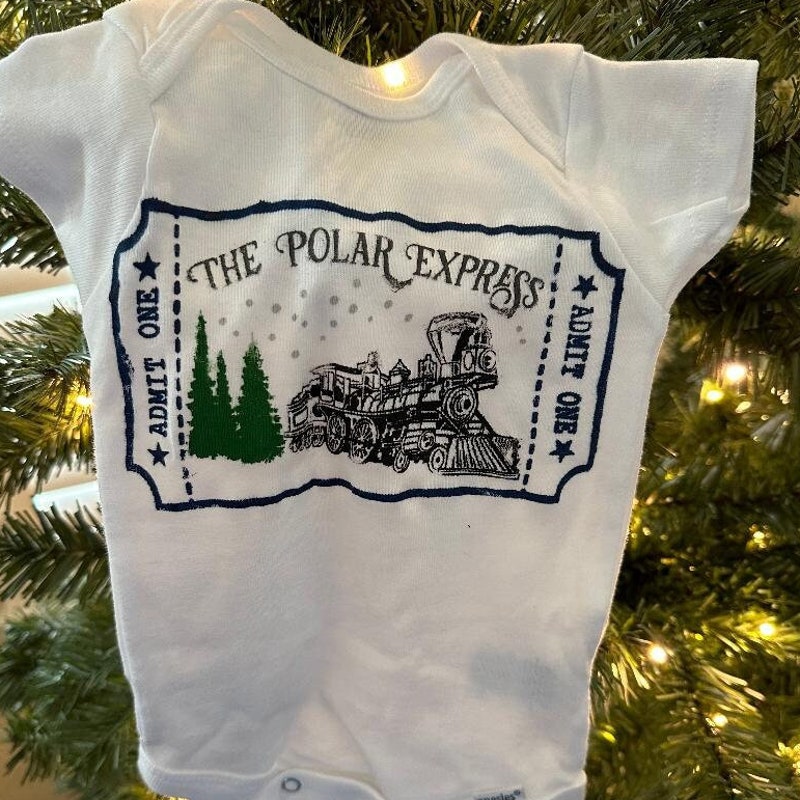 Polar Express Pajamas - Etsy