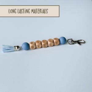 Bag Tag Custom Name Keychain School Backpack Nametag Kid Back to School ...