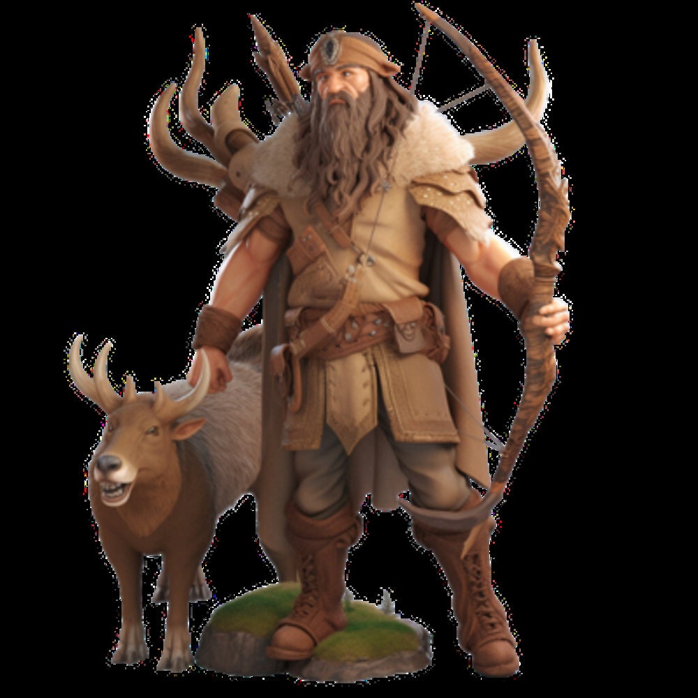 CLIP ART: Fantasy Portraits 1 Tokens, Stickers, Fantasy, Digital Art ...