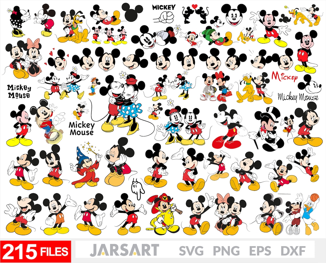 Bundle Cartoon Svg Pn Svg Png EPS Dxf Clipart Vector Cricut - Etsy