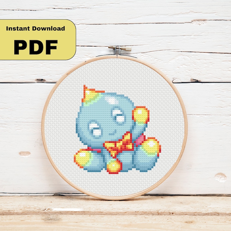 Chao Downloadable Cross Stitch Pattern - Etsy