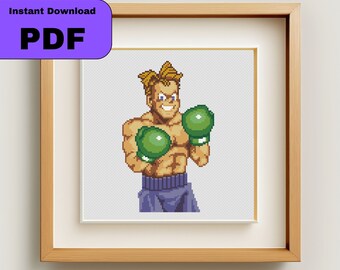 Mario and Sonic Downloadable Cross Stitch Pattern - Etsy