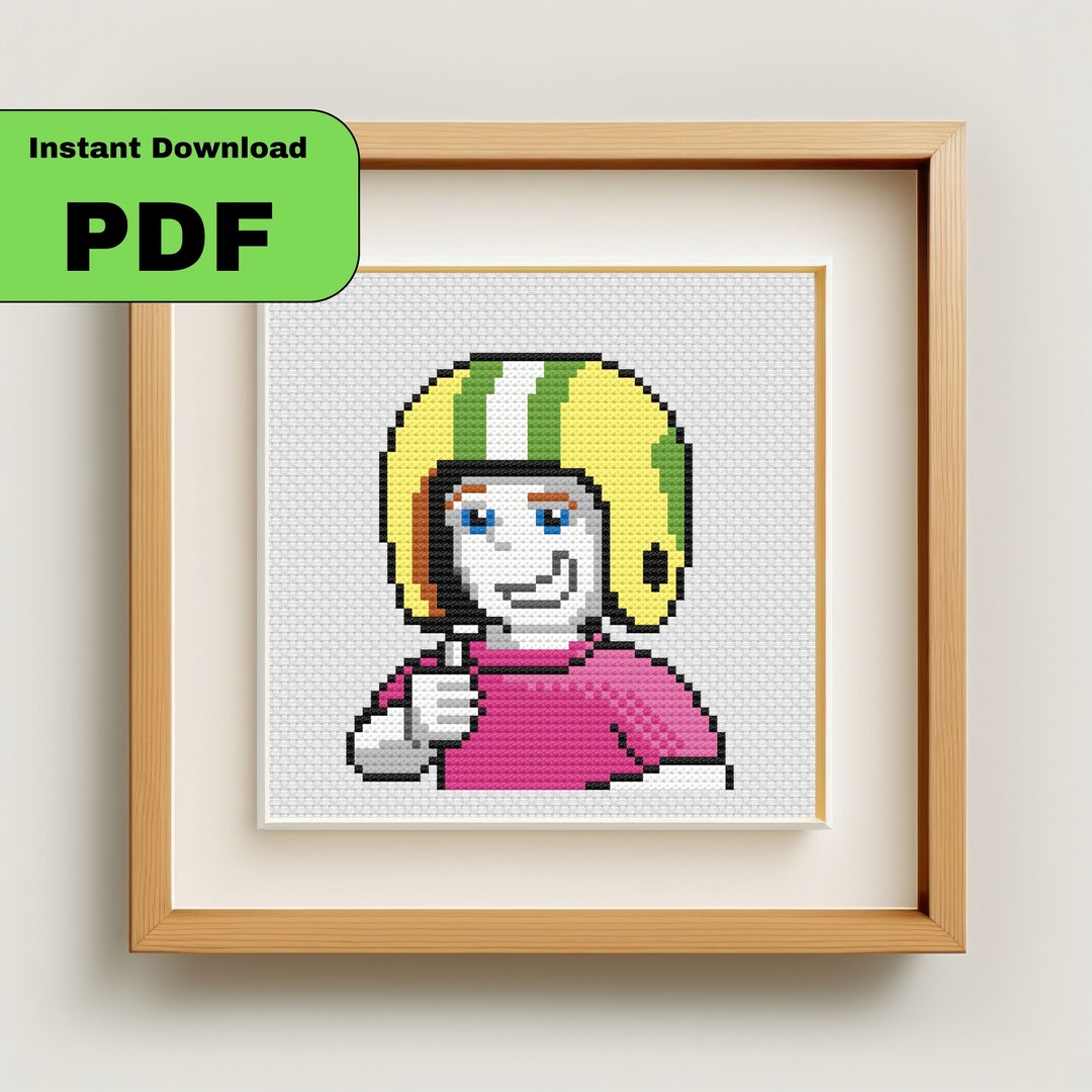 Commander Keen Cross Stitch Downloadable Pattern - Etsy