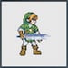 Link Cross Stitch Downloadable Pattern - Etsy