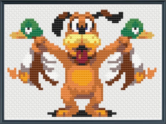 Duck Hunt Cross Stitch Pattern