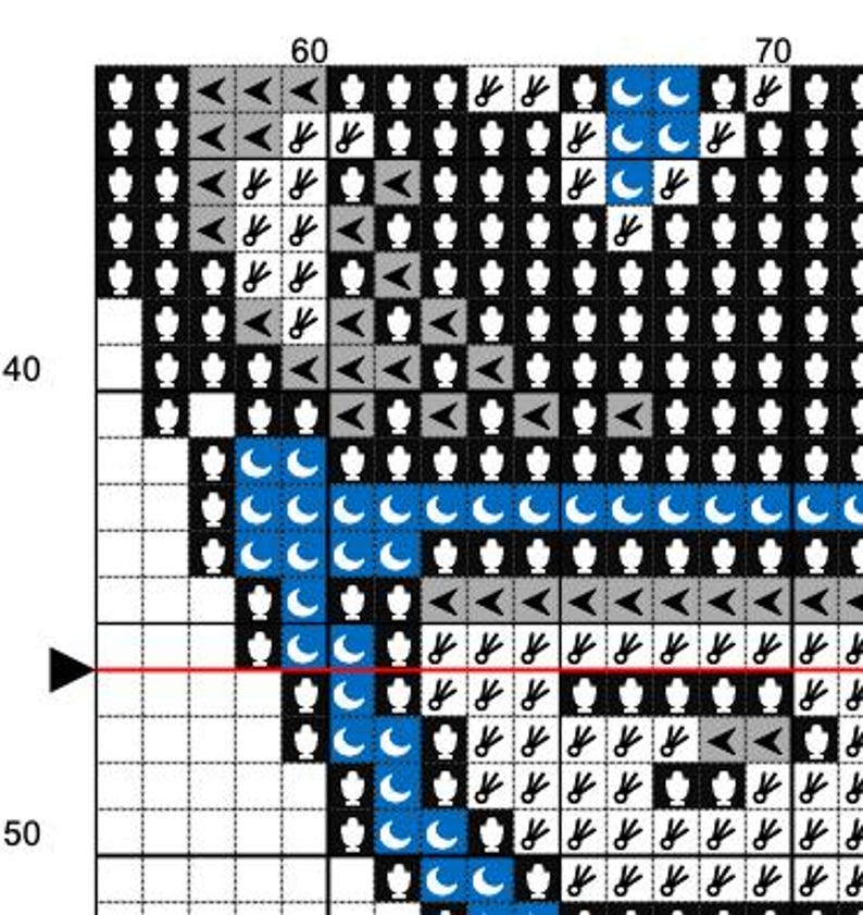 Blue Power Ranger Cross Stitch Downloadable Pattern - Etsy