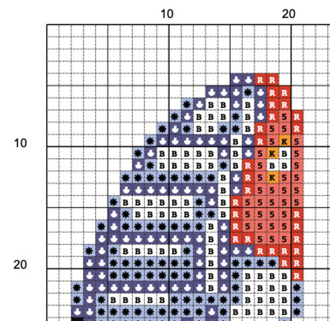 Sonic the Hedgehog Cross Stitch Downloadable Pattern - Etsy