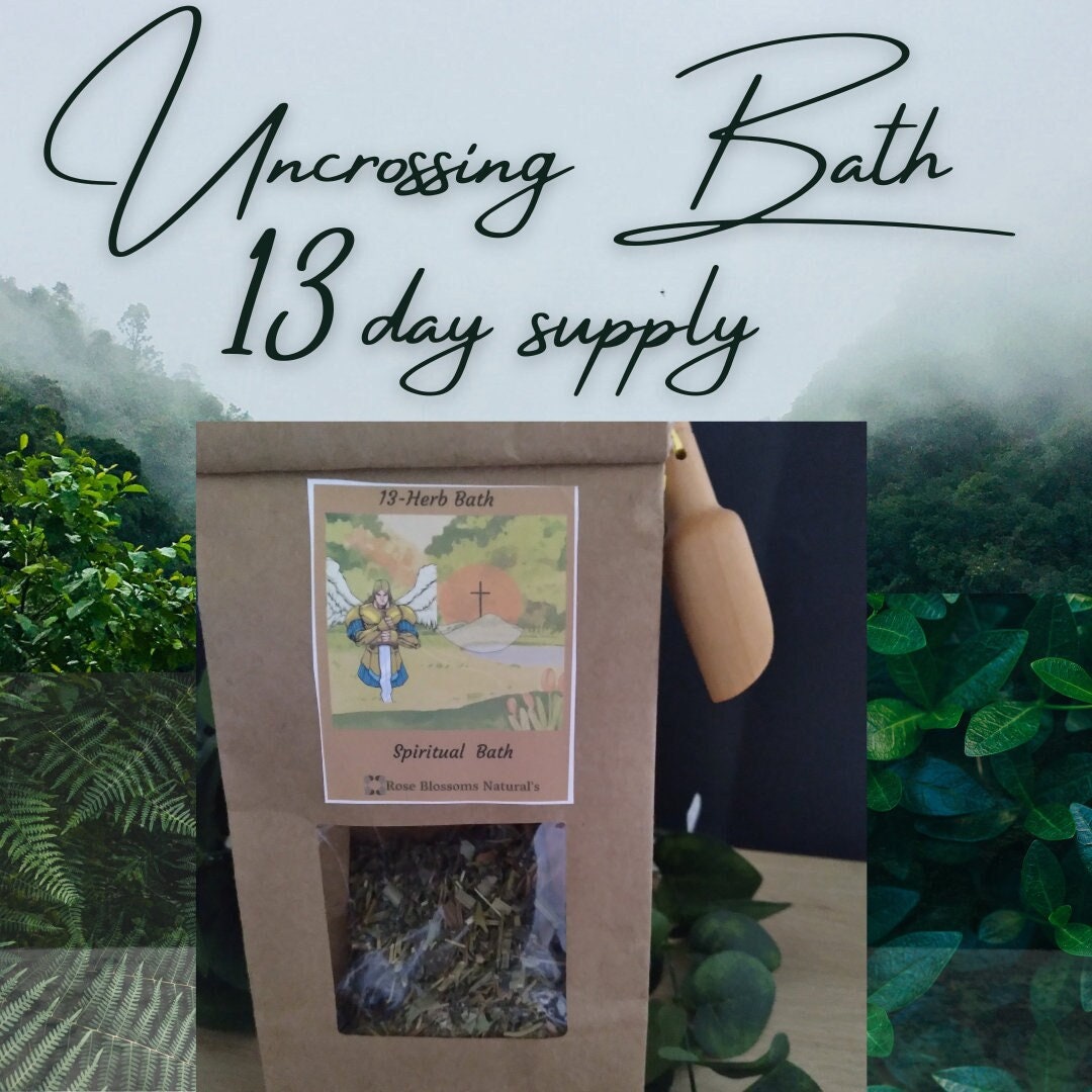 Uncrossing Bath, Spiritual Cleansing Bath to Remove Negative Energies ...