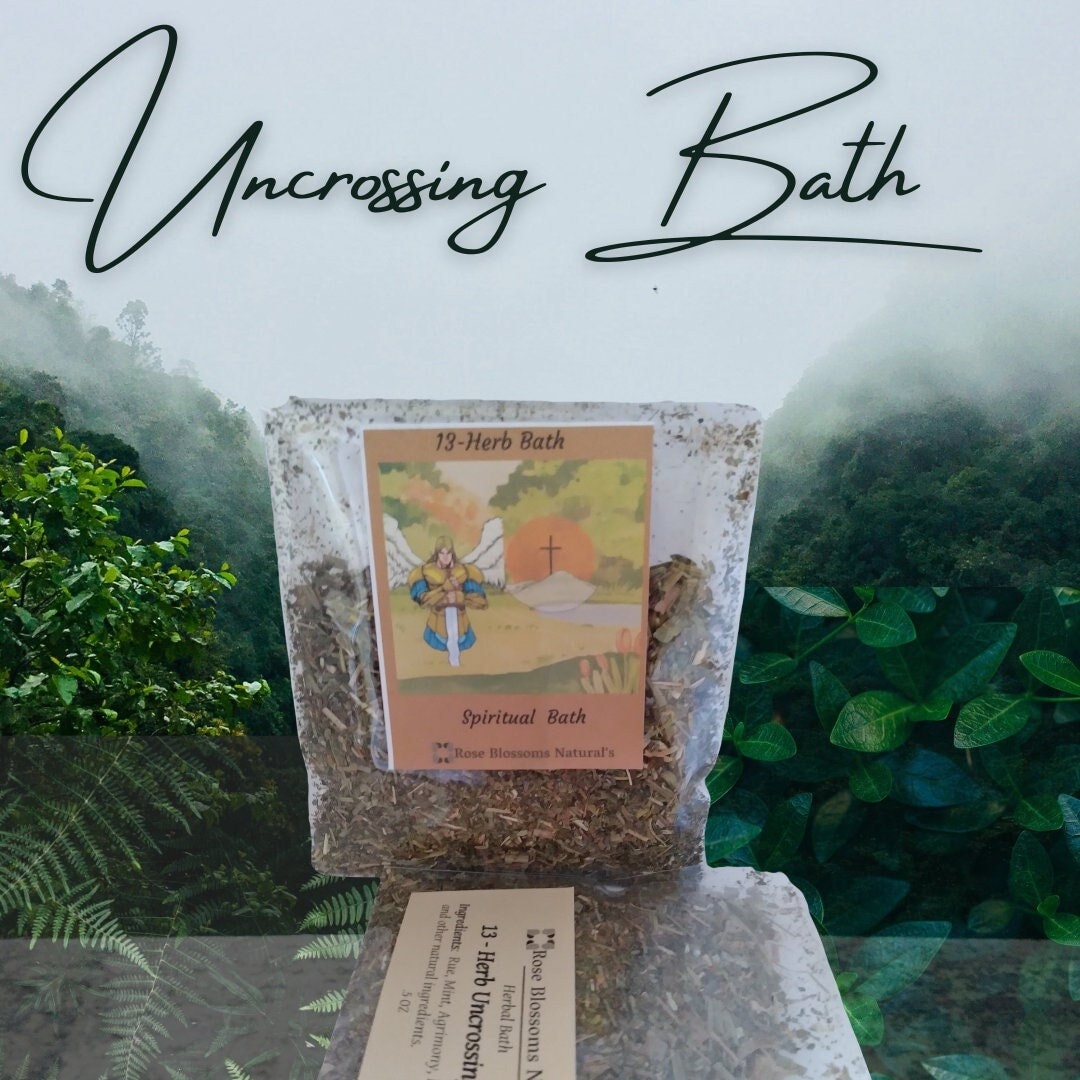 Uncrossing Ritual Bath Purge Negative Energy Stop Bad Dreams Hag Riding ...
