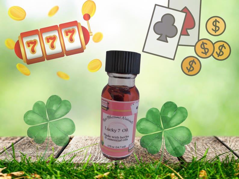 Lucky 7 Oil Fast Luck, Double Luck, Gambling Mojo - Etsy