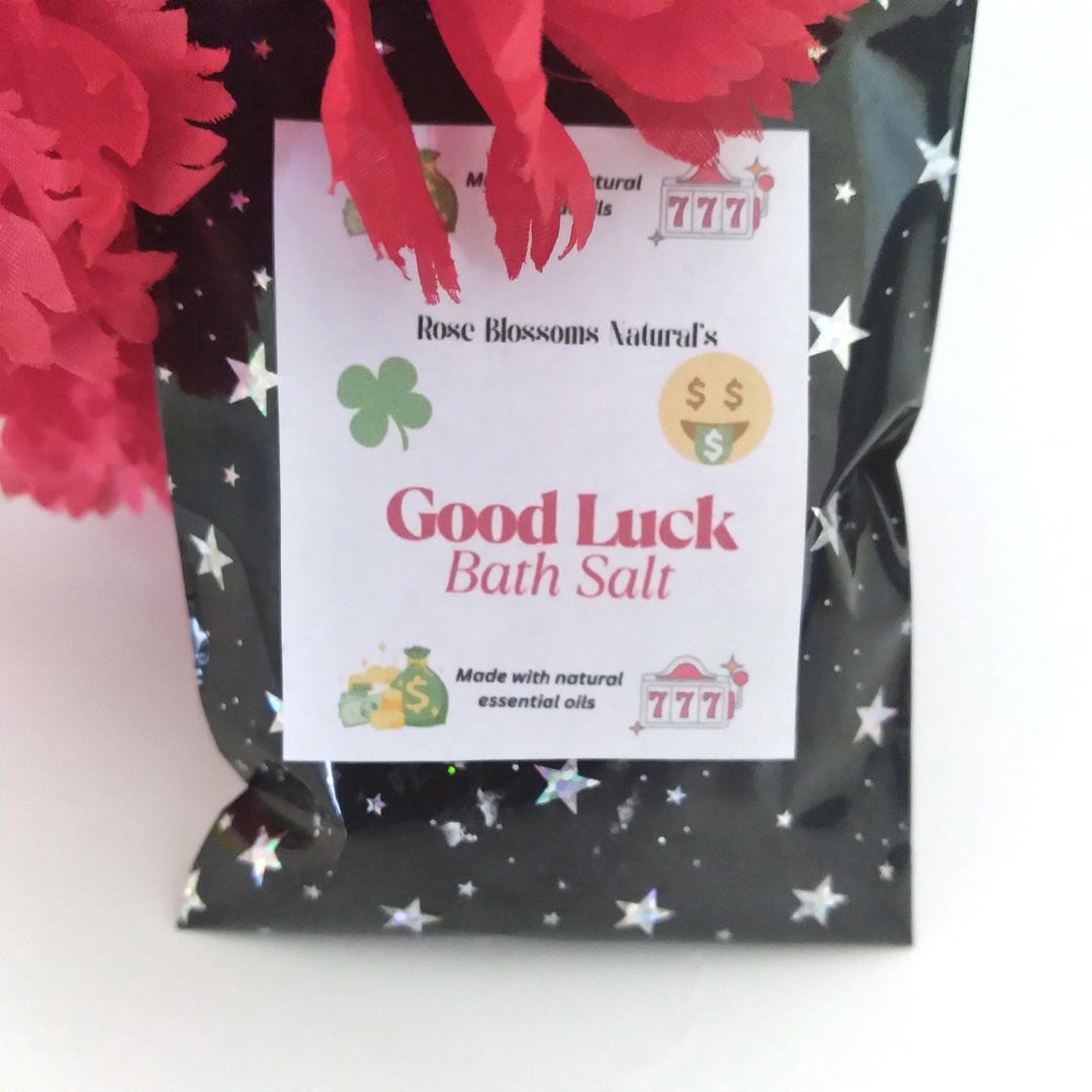 Good Luck Bath Salt - Manifest Prosperity & Positive Energy - Etsy