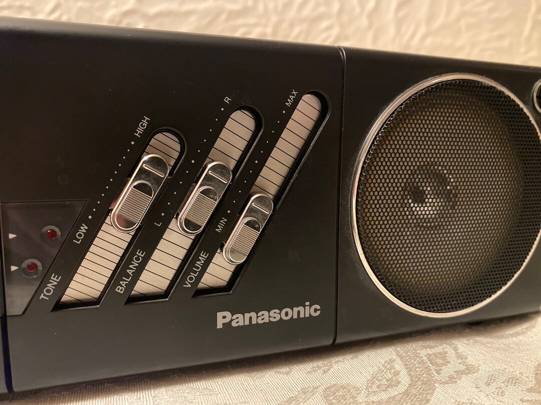 Vintage Panasonic RX-F3 Boombox Compact Portable Stereo - Etsy