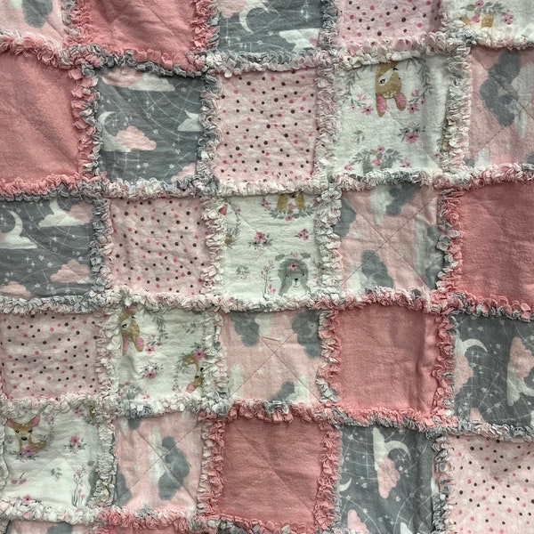 Baby Rag Quilt - Etsy