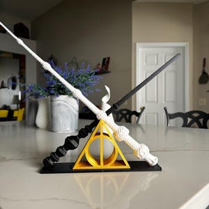 Dual Wizard Wand Holder, Display, Stand. Holds TWO Wands! Wizard Gifts ...