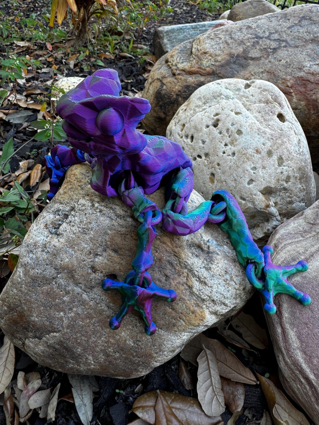 3d Printer Articulating Frog - Etsy