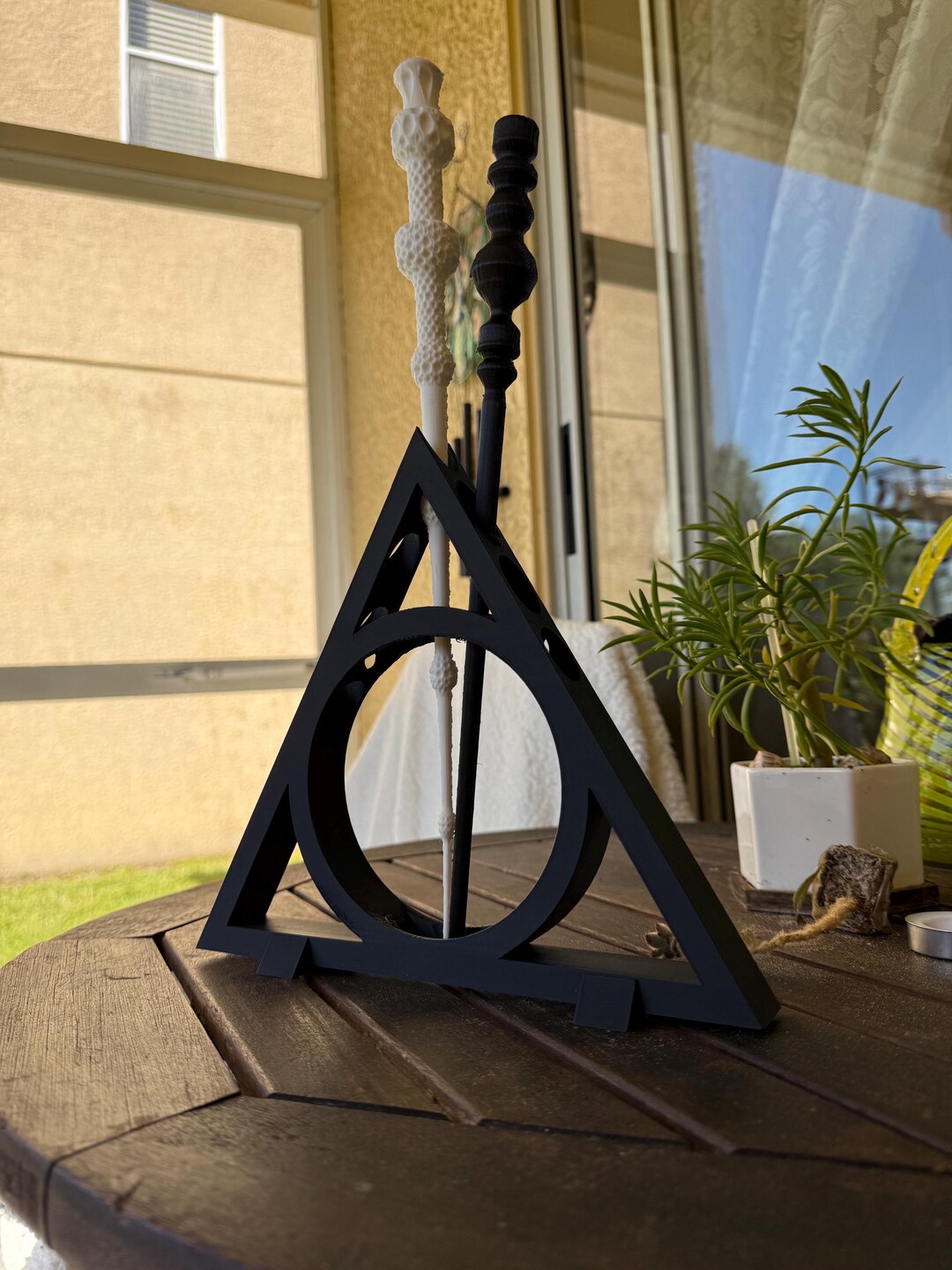 Redesigned!!! Wizard Wand Holder That Holds 7 Wands. Put Your Most ...