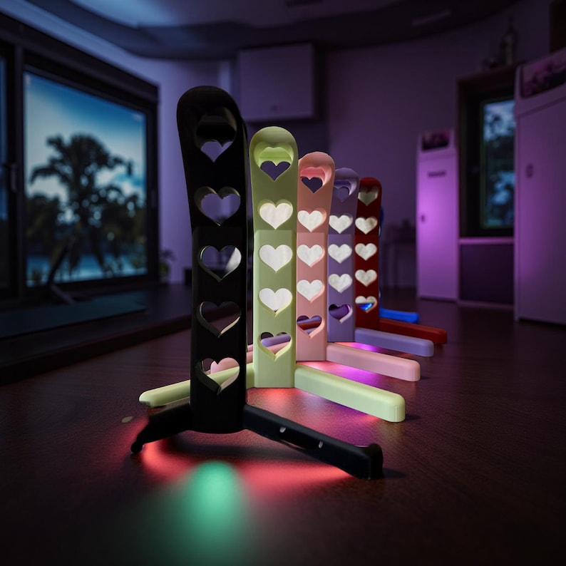 Gaming Headset Stand: Heartcore Gamer Design 3d Printed. - Etsy