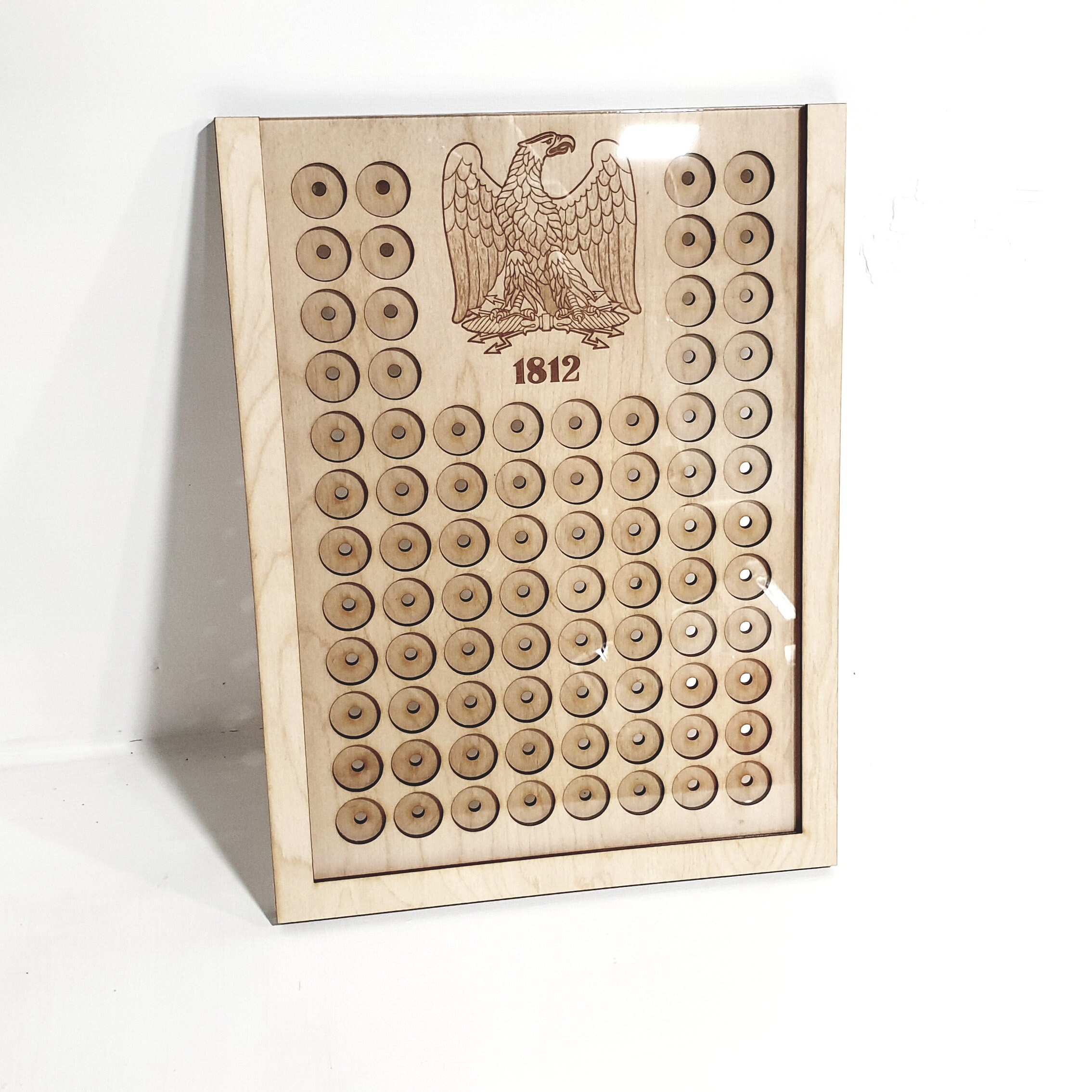 Laser Cut Coin Display Frame Template (SVG, PDF, DXF) - Etsy