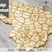 Laser Cut Lithuania Map: SVG DXF CDR (resizable) - Etsy