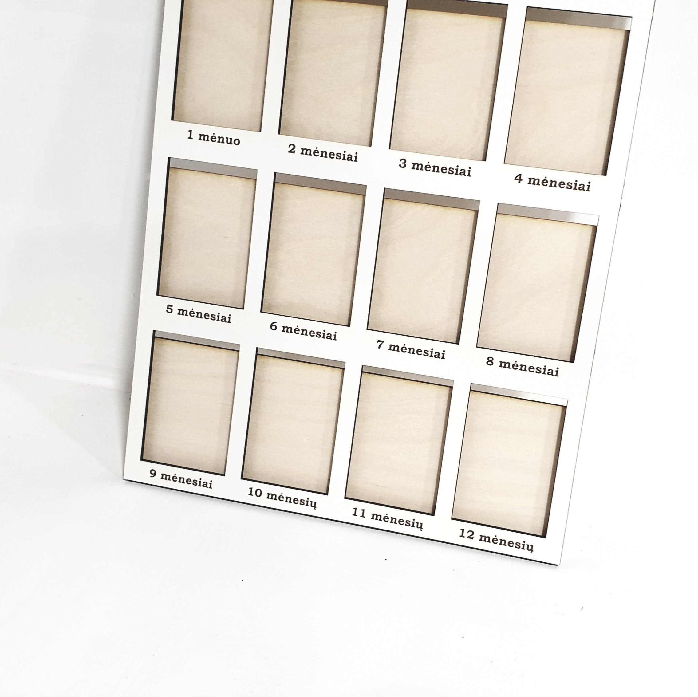 Newborn One Year Photo Frame Svg, 2 Templates 60x39cm and 40x26cm - Etsy