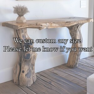 Rustic Entryway Console Table Narrow Side Table Farmhouse Table Narrow ...