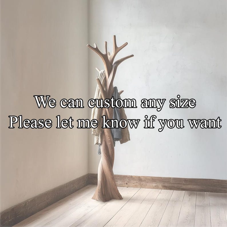 Tree Branch Hooks Hanging Clothes Rack Unique Coat Rack for Living Room ...