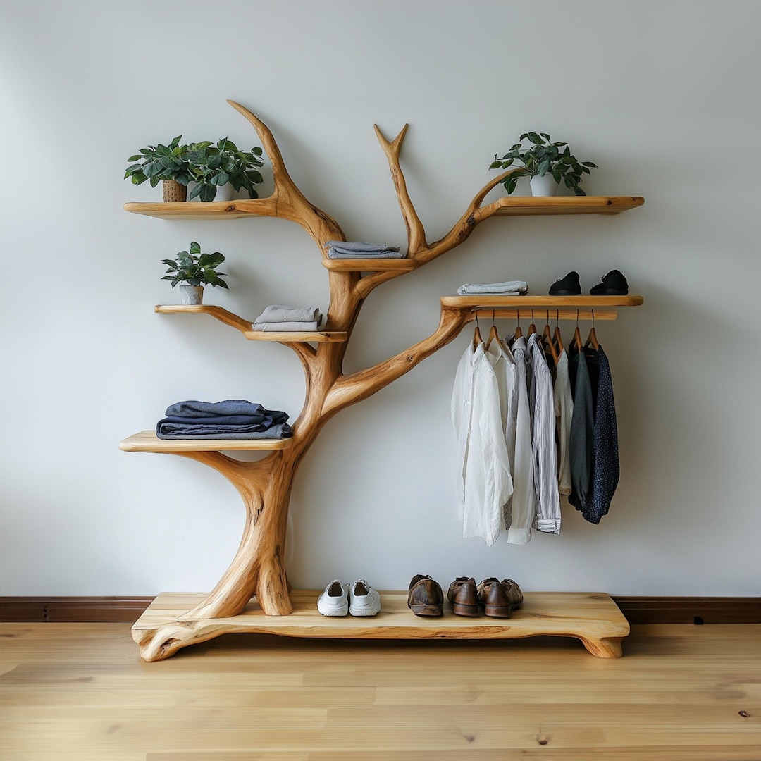 Modern Coat Rack Standing Wall Mounted Coat Rack Minimalist Coat Rack ...