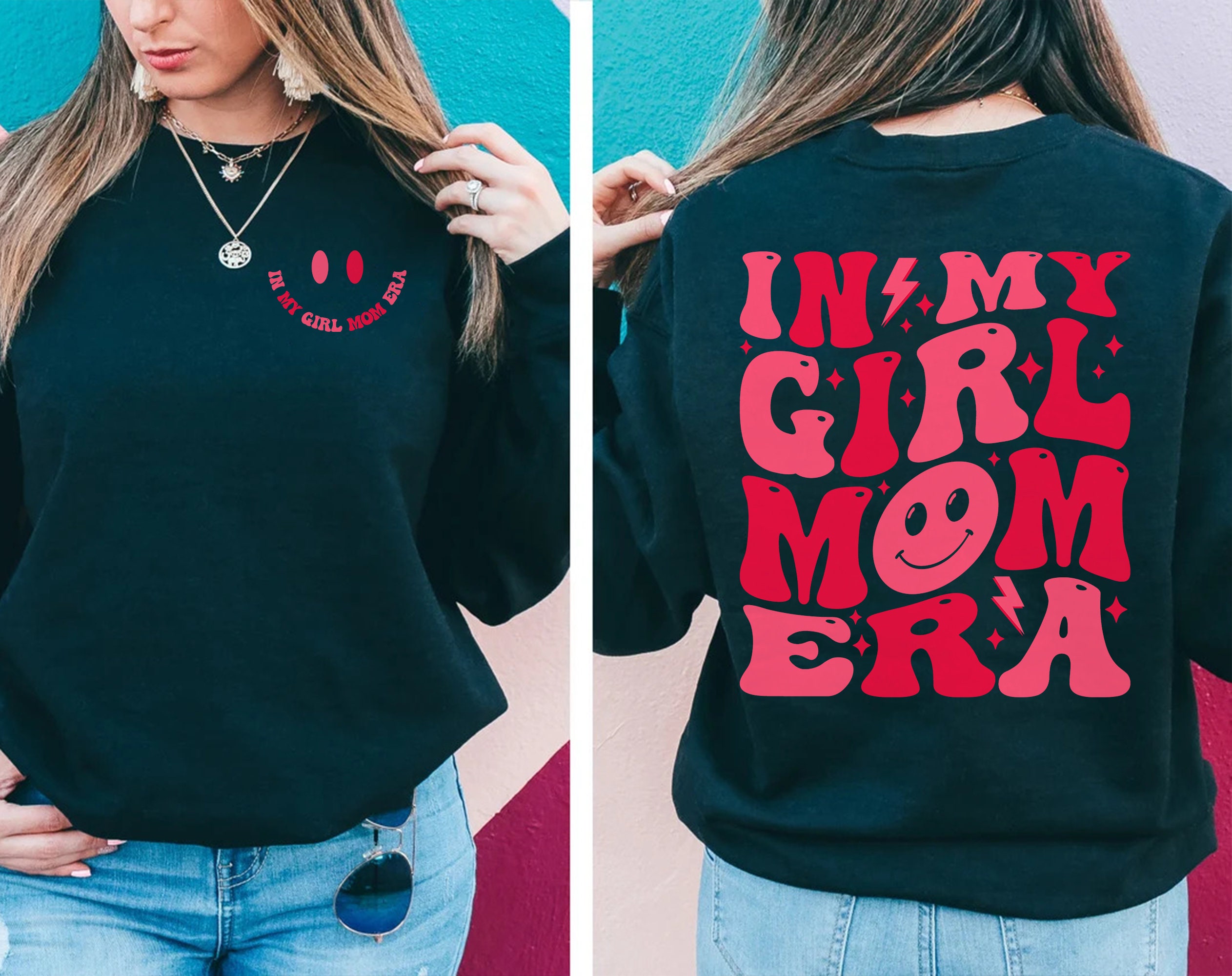 In My Girl Mom Era Sweatshirt, Funny Mom Sweatshirt, Gift for Mom, Mom ...