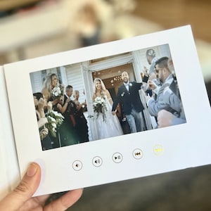 Linen Video Book | Wedding Video | Wedding Video Book | Motion Book ...