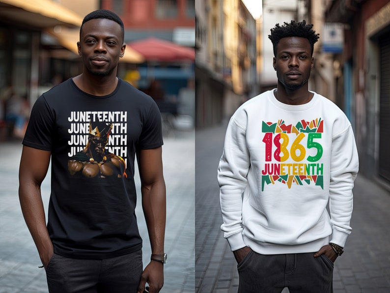 Juneteenth Mockup Man Juneteenth Mockup Bundle Juneteenth Mockup Black ...
