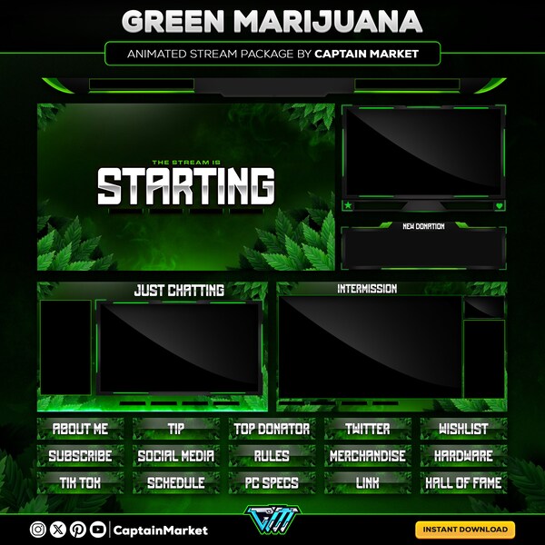 Marijuana Art - Etsy