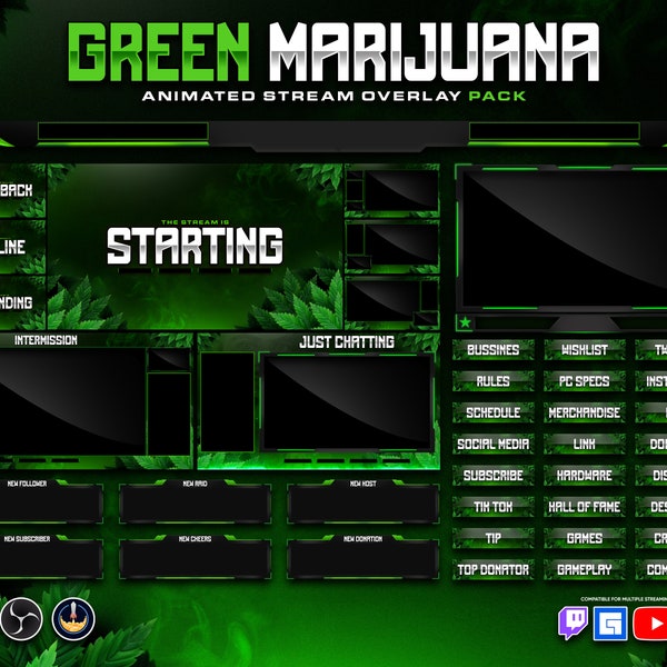 Twitch Overlay - Etsy