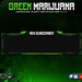 6x Green Marijuana Animated Stream Alerts Overlay Pack for Twitch,kick ...
