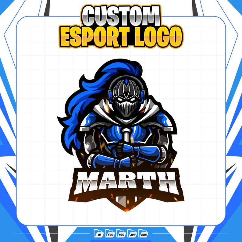 Custom Esport Logo Gaming or Gaming Logo for Your Brand, E-sport Team ...