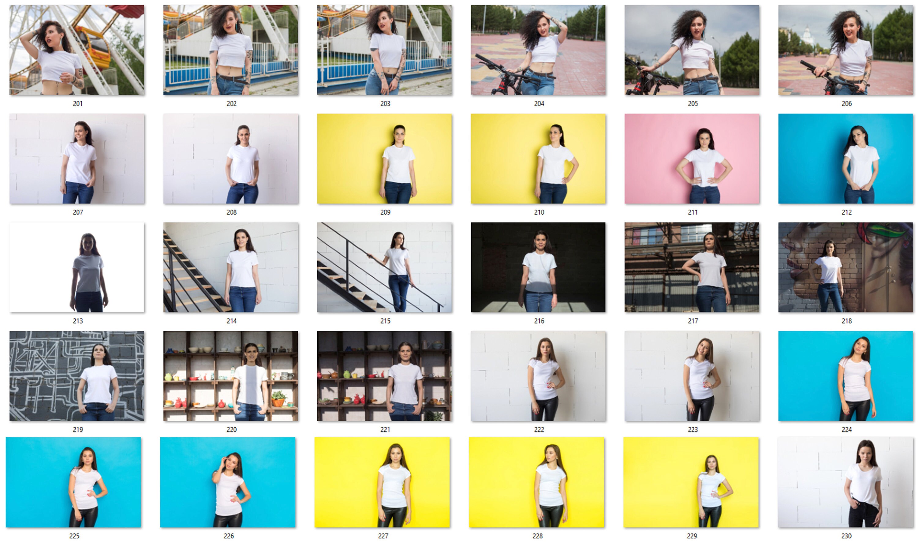 1000 Templates T-shirt Mockup Bundles Outdoor and Indoor - Etsy