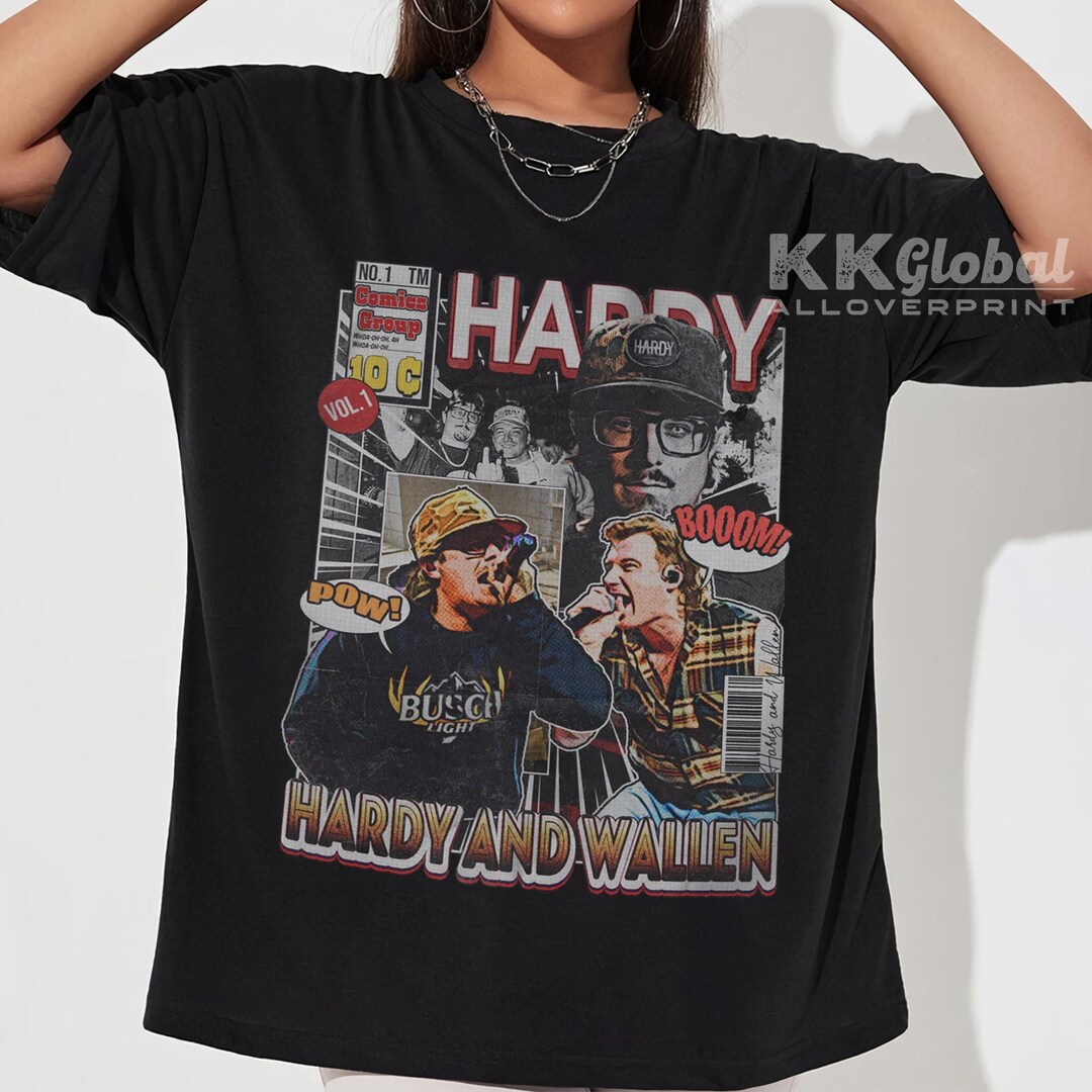 Hardy and Wallen Comic Shirt Fan Gift Y2K 90s Merch Vintage - Etsy
