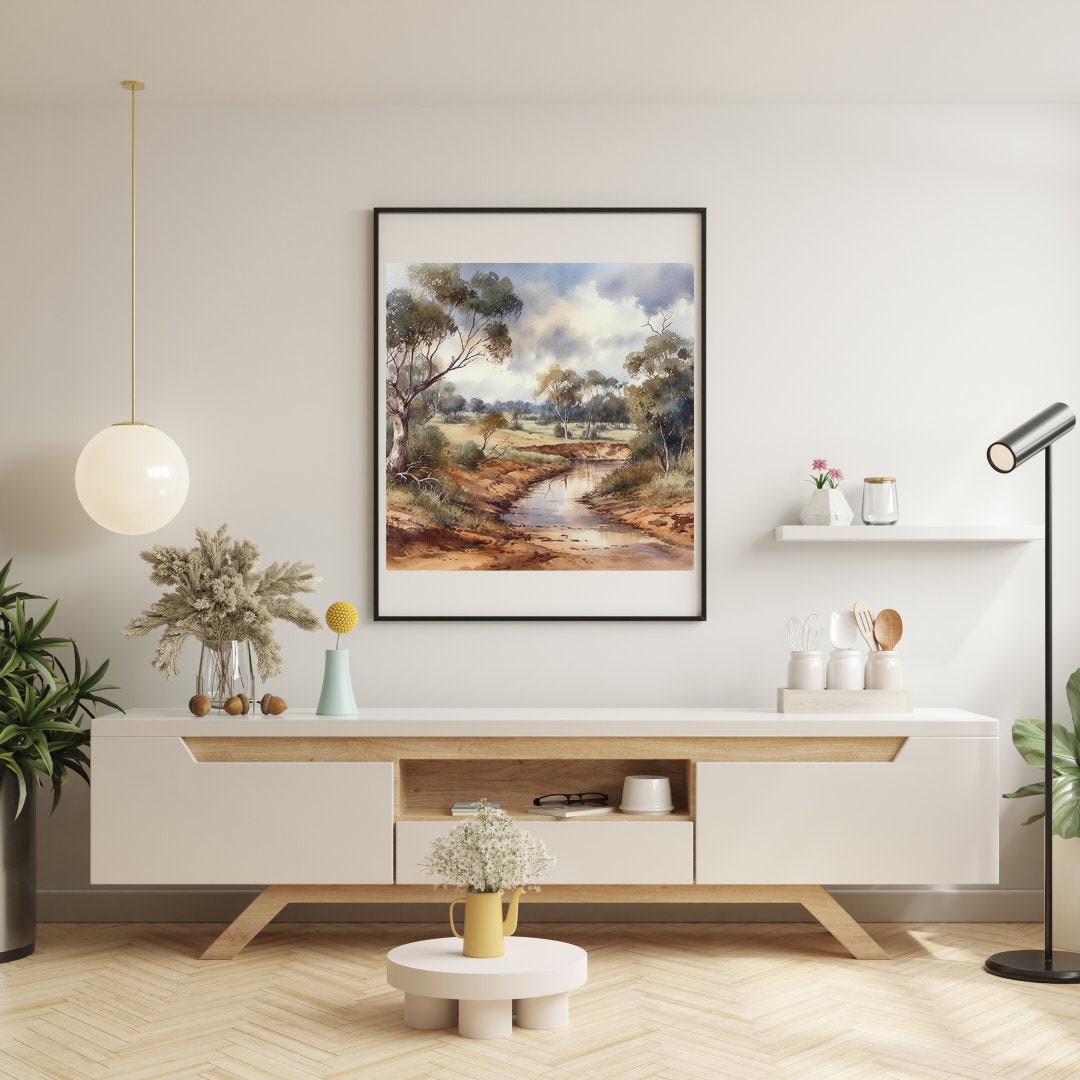 10 Pack Australian Outback Watercolour Digital Downloads, High Quality ...