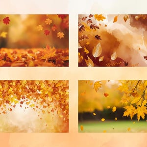 Fall Background Images, Autumn Backdrop Decor, Photoshop Overlay, Photo ...