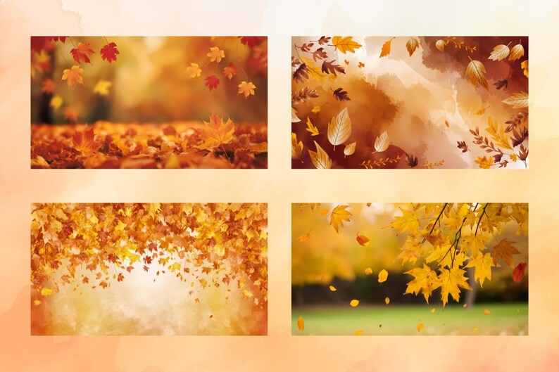 Fall Background Images, Autumn Backdrop Decor, Photoshop Overlay, Photo ...