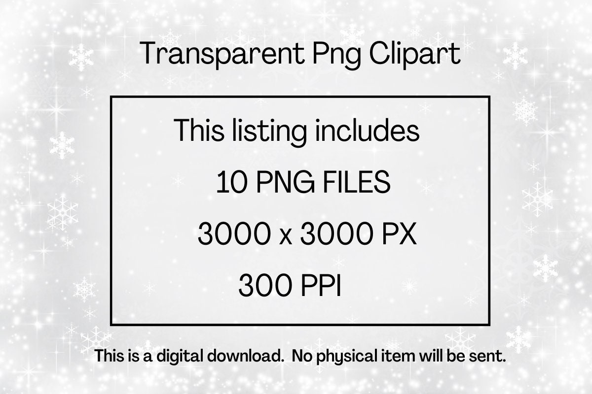 Christmas North Pole Clipart PNG Christmas Photobooth - Etsy