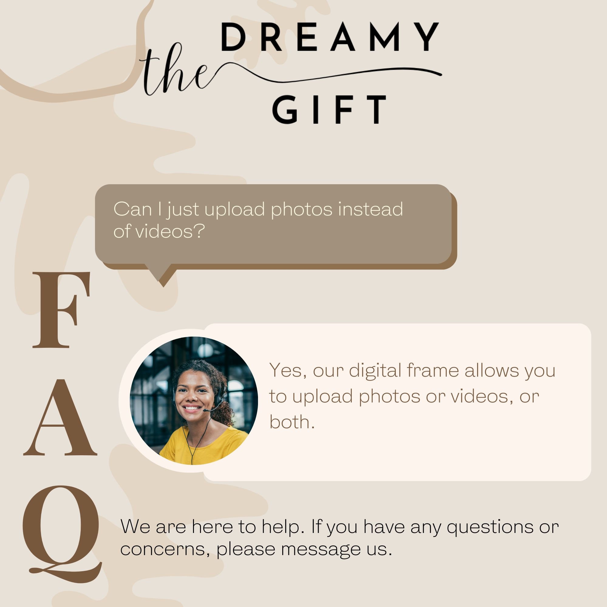 Acrylic Motion Video Frame Full HD 5 Inch Video Picture Frame wedding ...