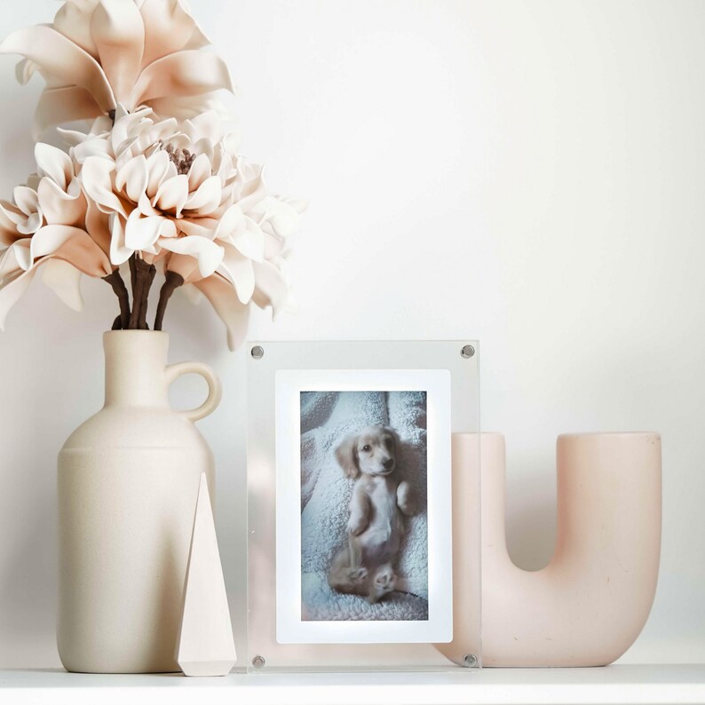 Acrylic Motion Video Frame Full HD| 5" Inch Video Picture Frame ...